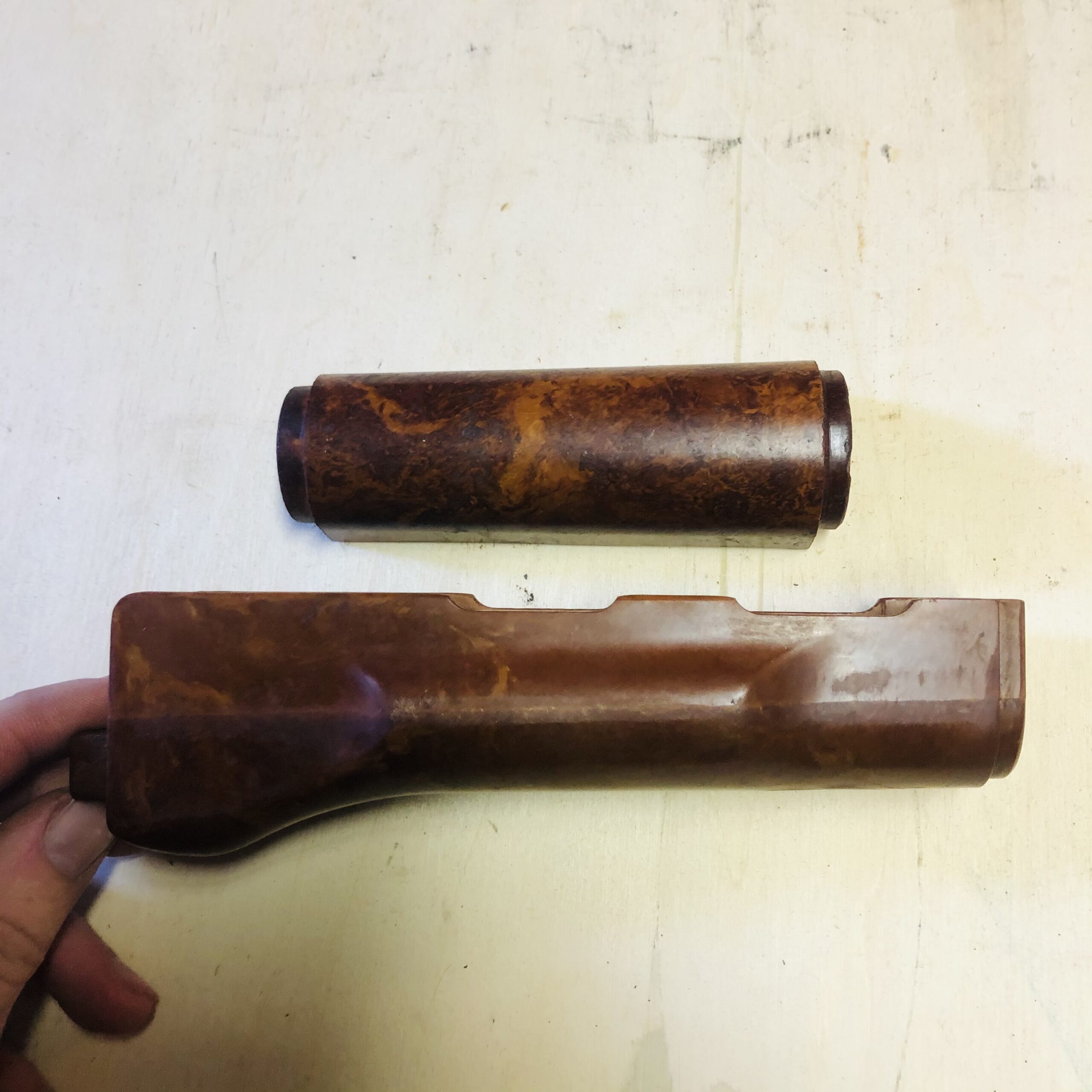Bakelite Handguard Set for Stamped Rifles - Moka's Raifus