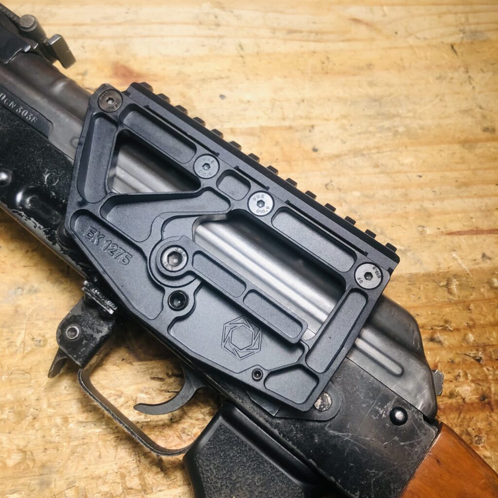 Hexagon Tactical Side Rail Optics Mount - Moka's Raifus