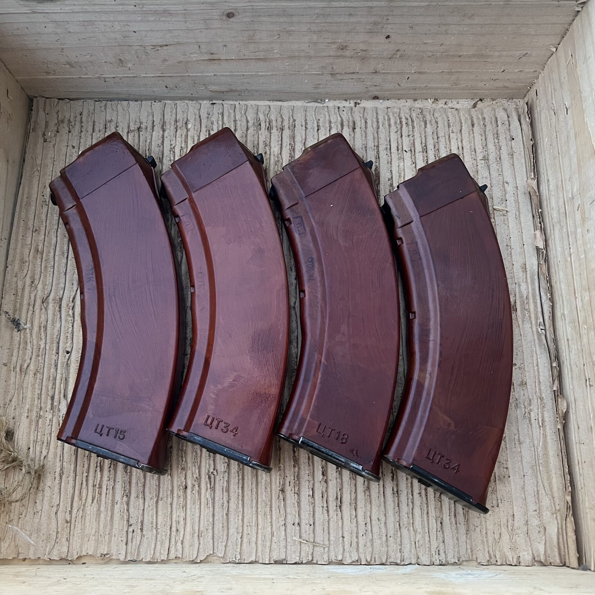 Russian Izhmash Bakelite 30 Round AK47 Magazine - 7.62x39mm - Moka's Raifus