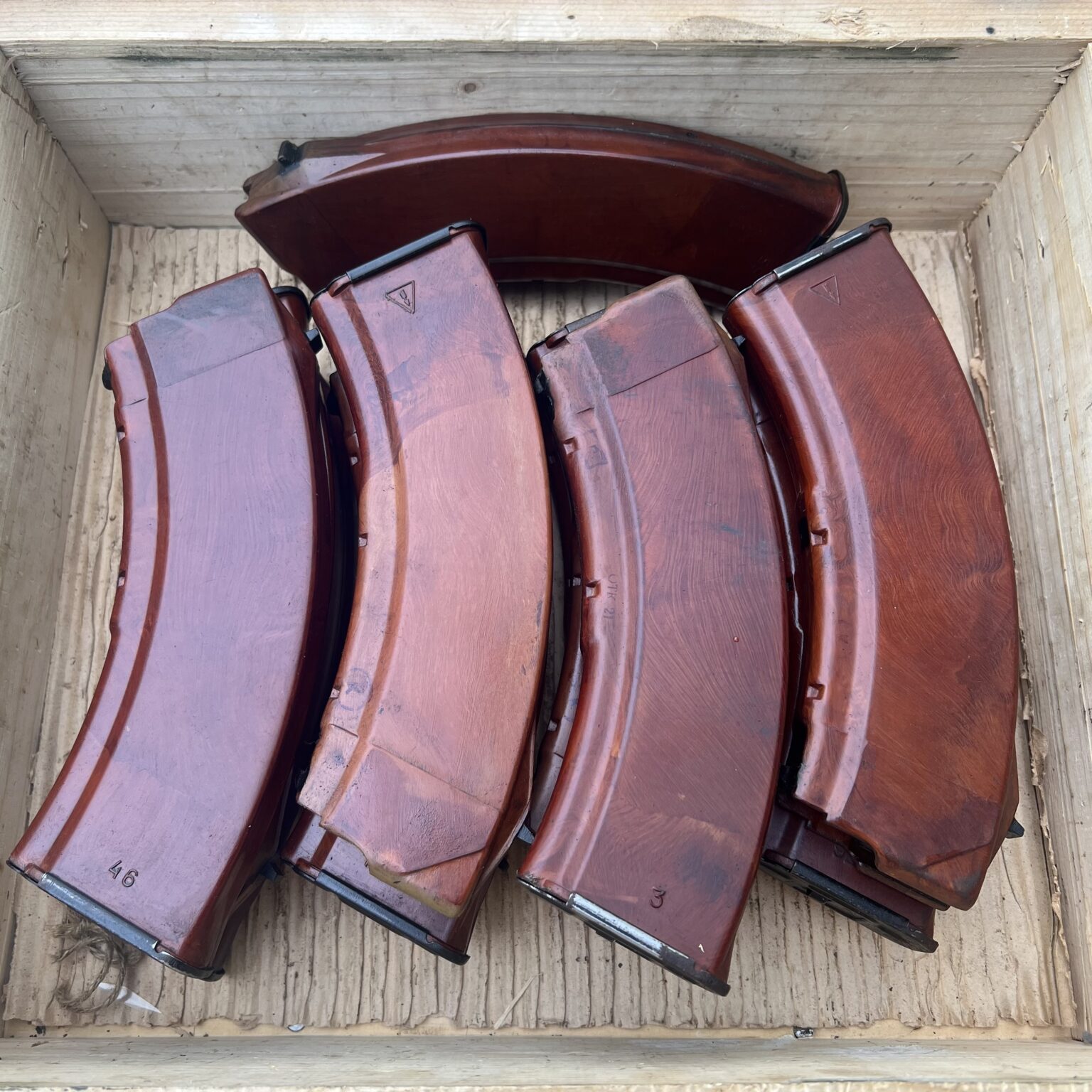 Russian Izhmash Bakelite 30 Round AK47 Magazine - 7.62x39mm - Moka's Raifus