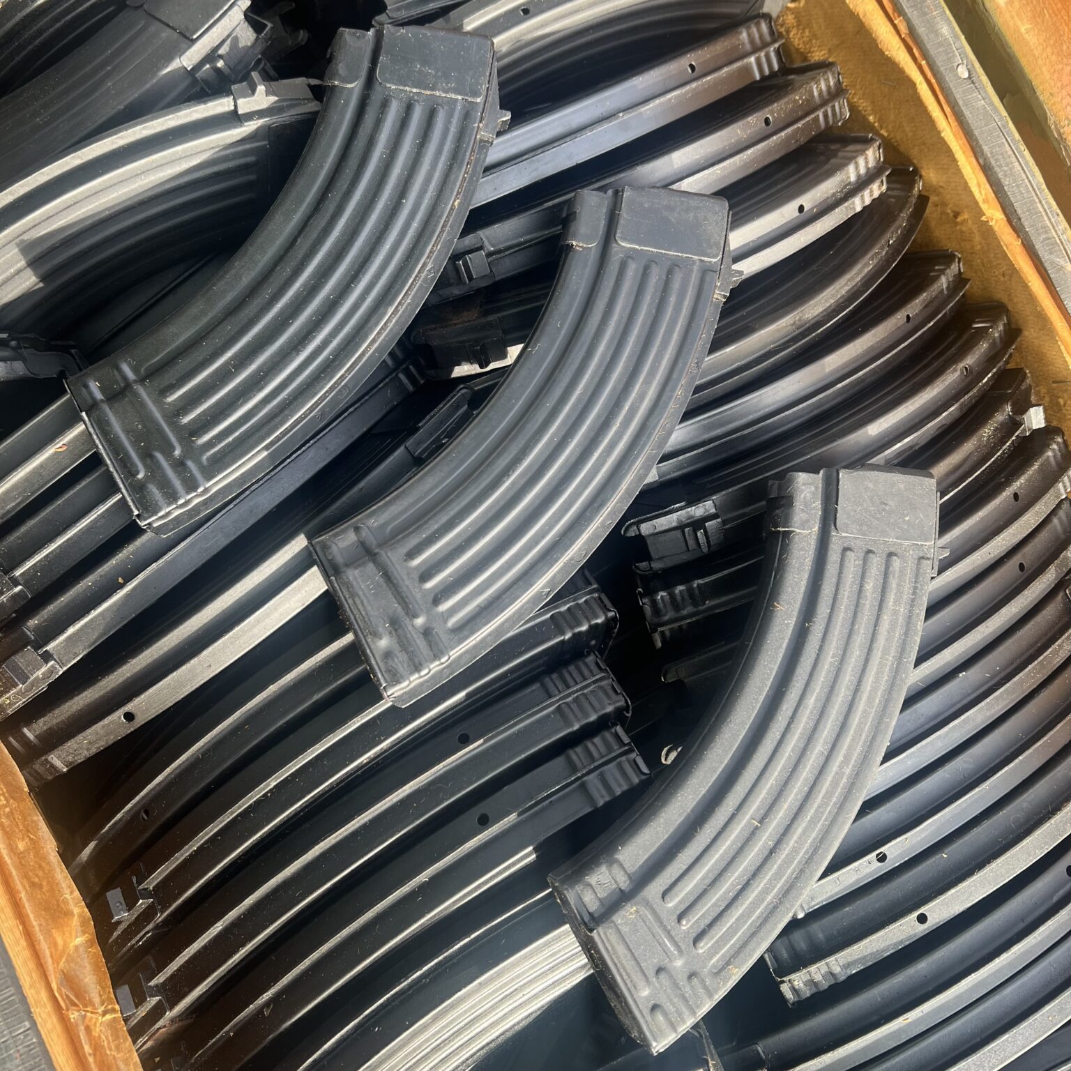 Russian Izhmash Steel Spine Stamp 30 Round AK47 Magazine - 7.62x39mm ...