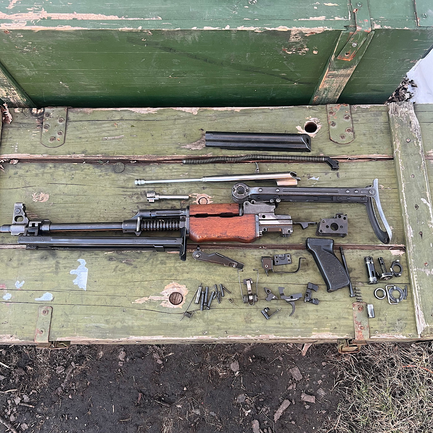 Yugoslavian M72AB1 Parts Kit - OG Barel - Non Matching (Very Good ...