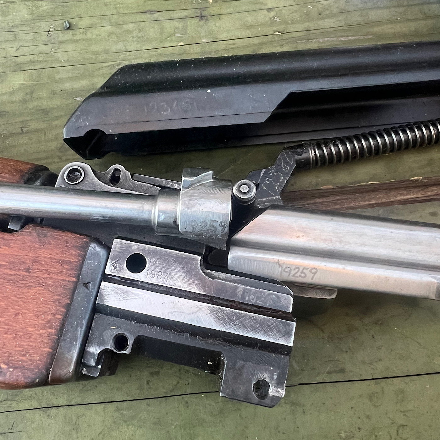 Yugoslavian M72AB1 Parts Kit - OG Barel - Non Matching (Very Good ...