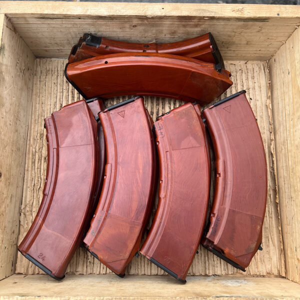 Russian Izhmash Bakelite 30 Round AK47 Magazine - 7.62x39mm - Moka's Raifus