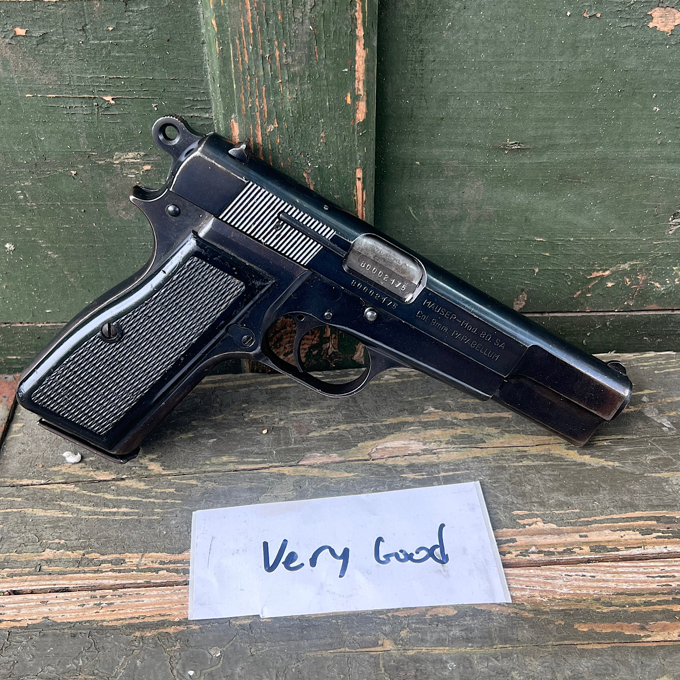 Hungarian FEG Mauser Hi Power - Mod 80 SA - 9x19mm - Moka's Raifus