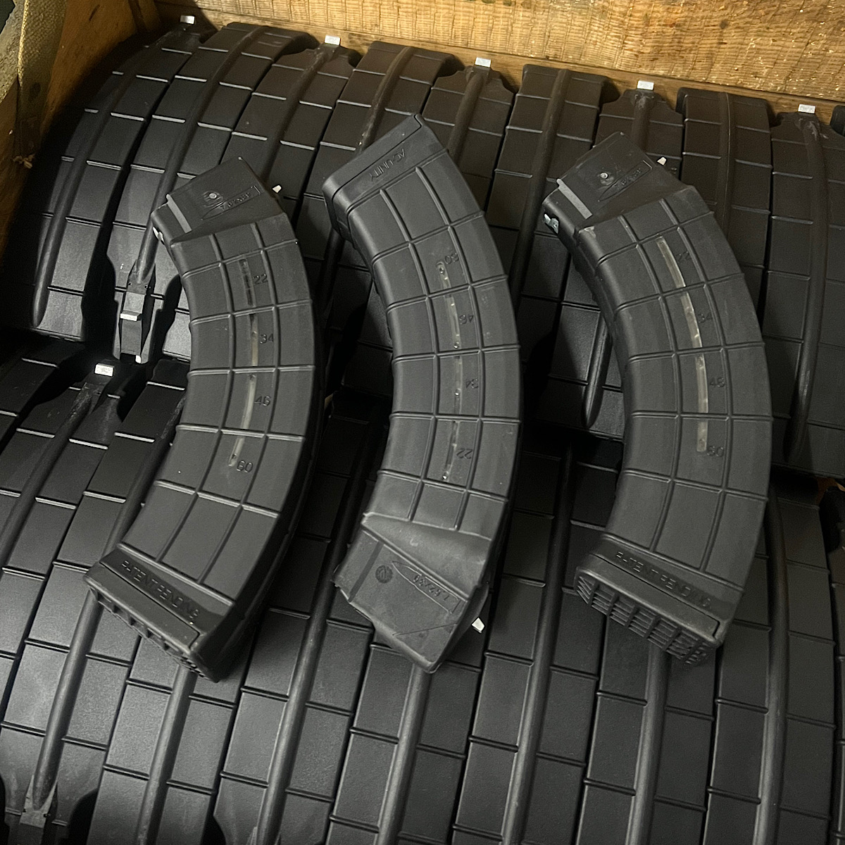 AC Unity Windowed “Bolt Hold Open” 60 Round Quadstack AK47 Magazine – 7 ...