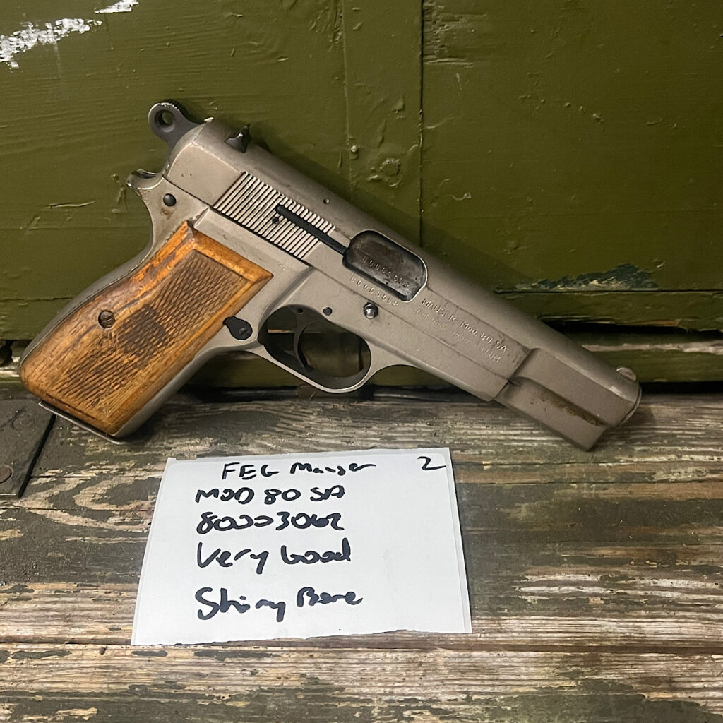 Hungarian FEG Mauser Hi Power - Mod 80 SA - 9x19mm - Moka's Raifus