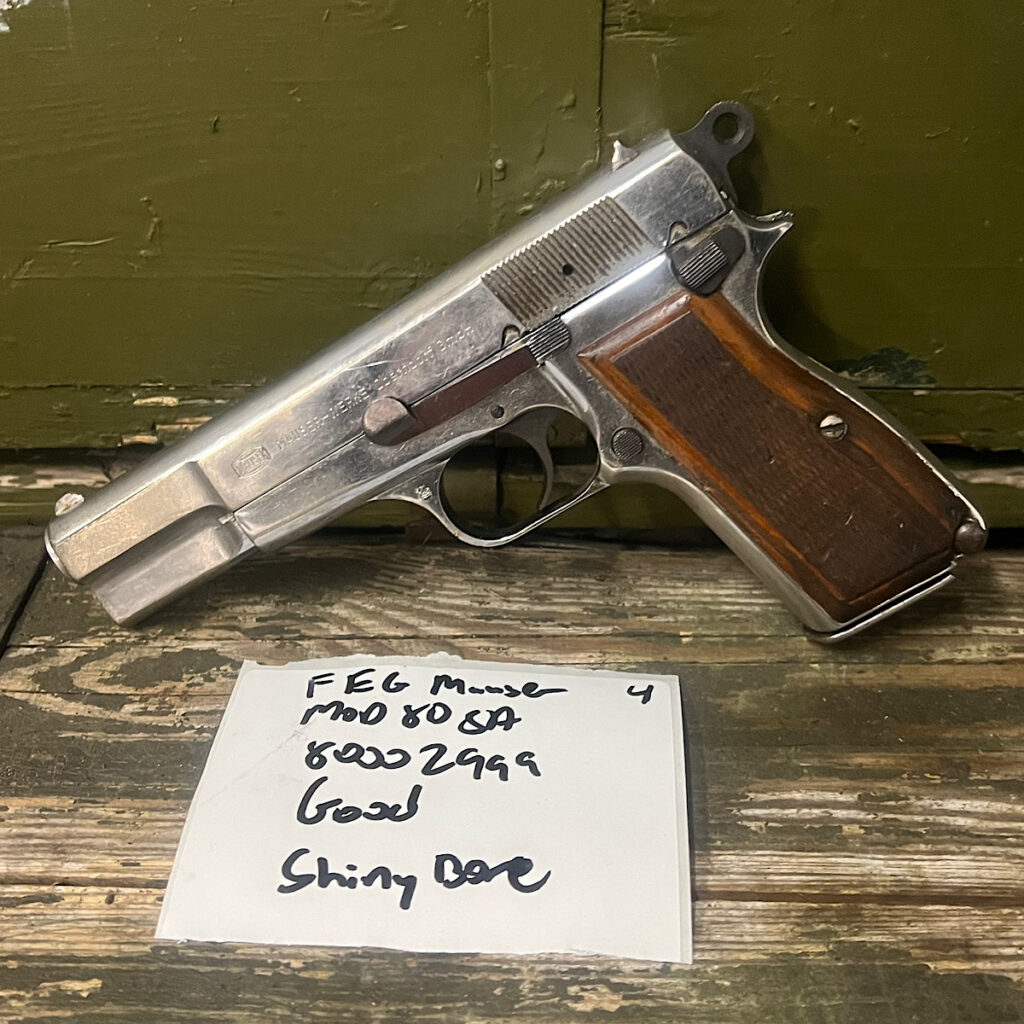 Hungarian FEG Mauser Hi Power - Mod 80 SA - 9x19mm - Moka's Raifus